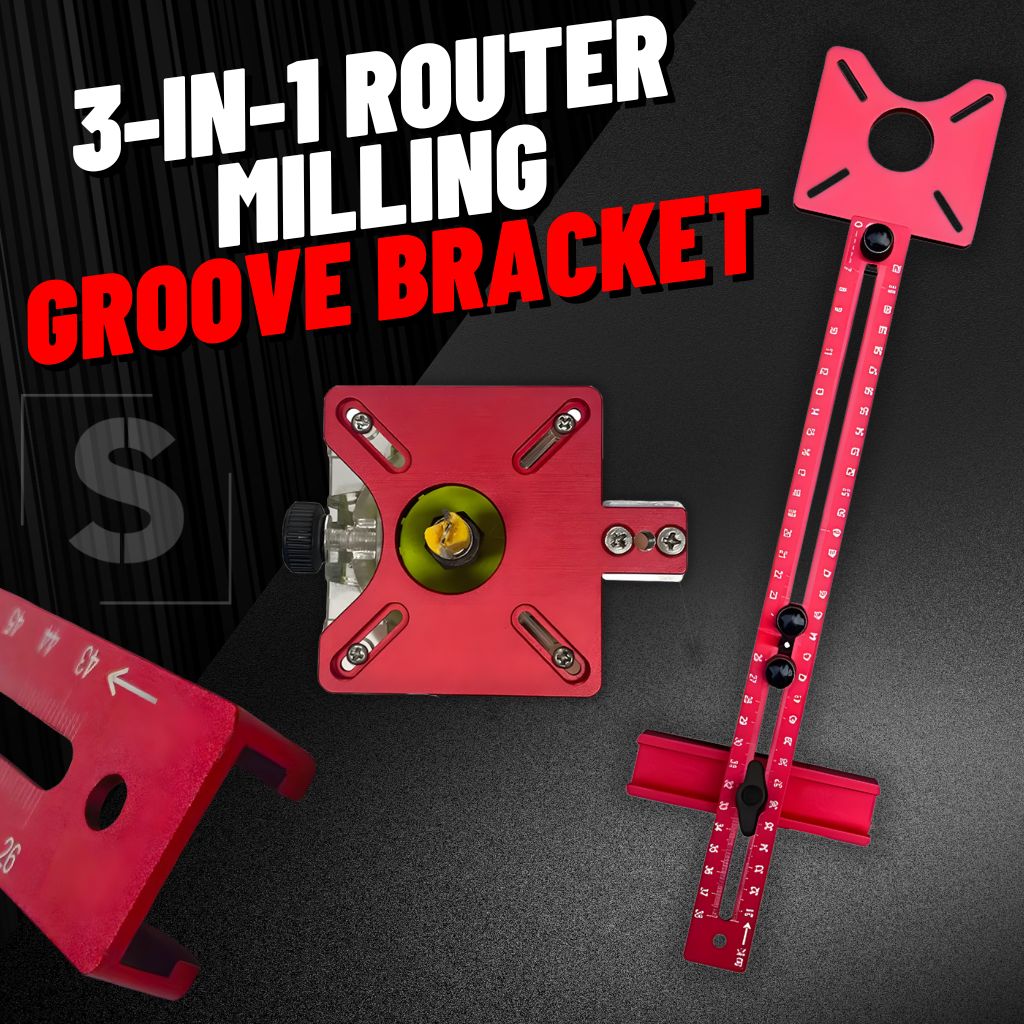 SANRICO 3-in-1 Router Milling Groove Bracket – SANRICO DEALS