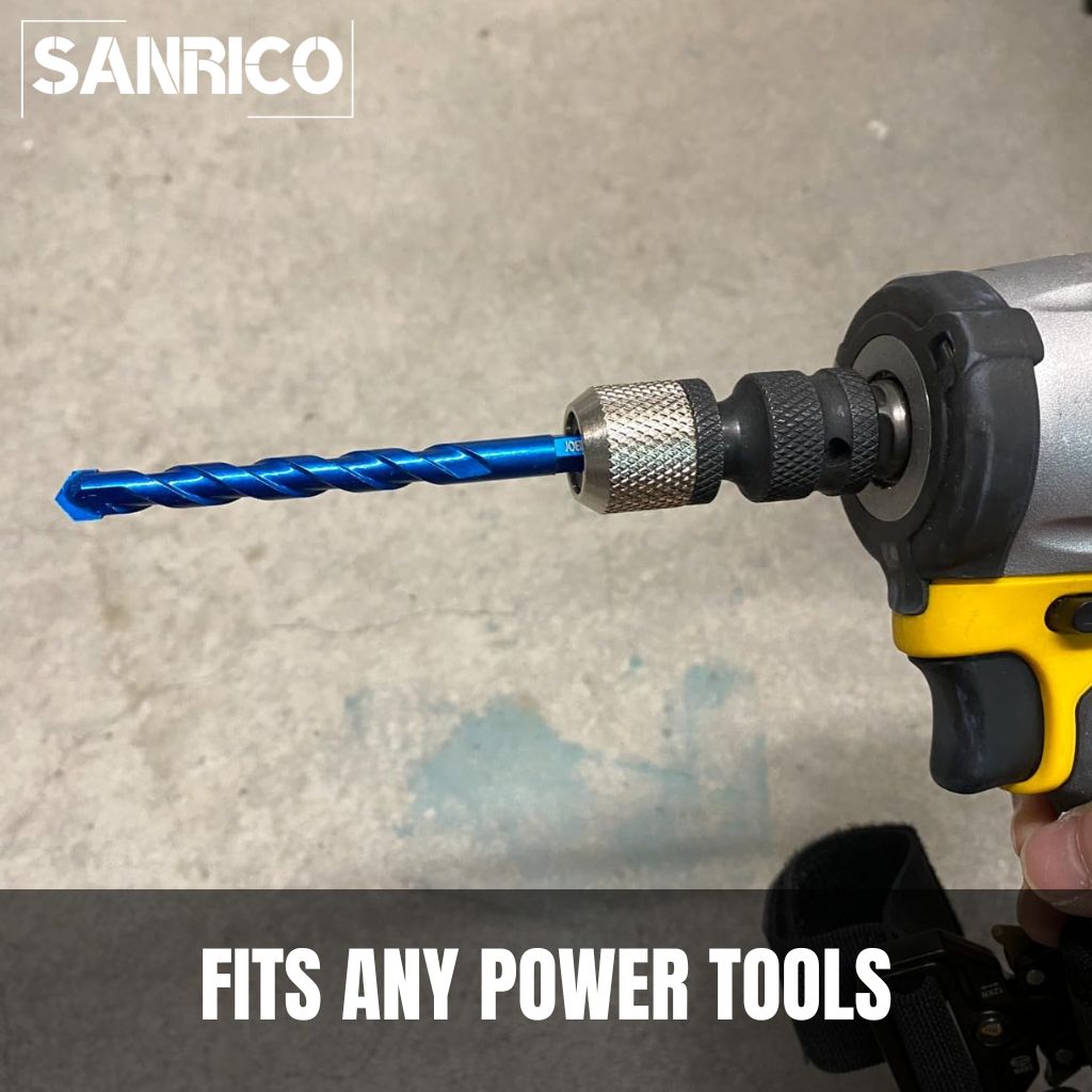 4-Wing Drill Bit Set – SANRICO DEALS