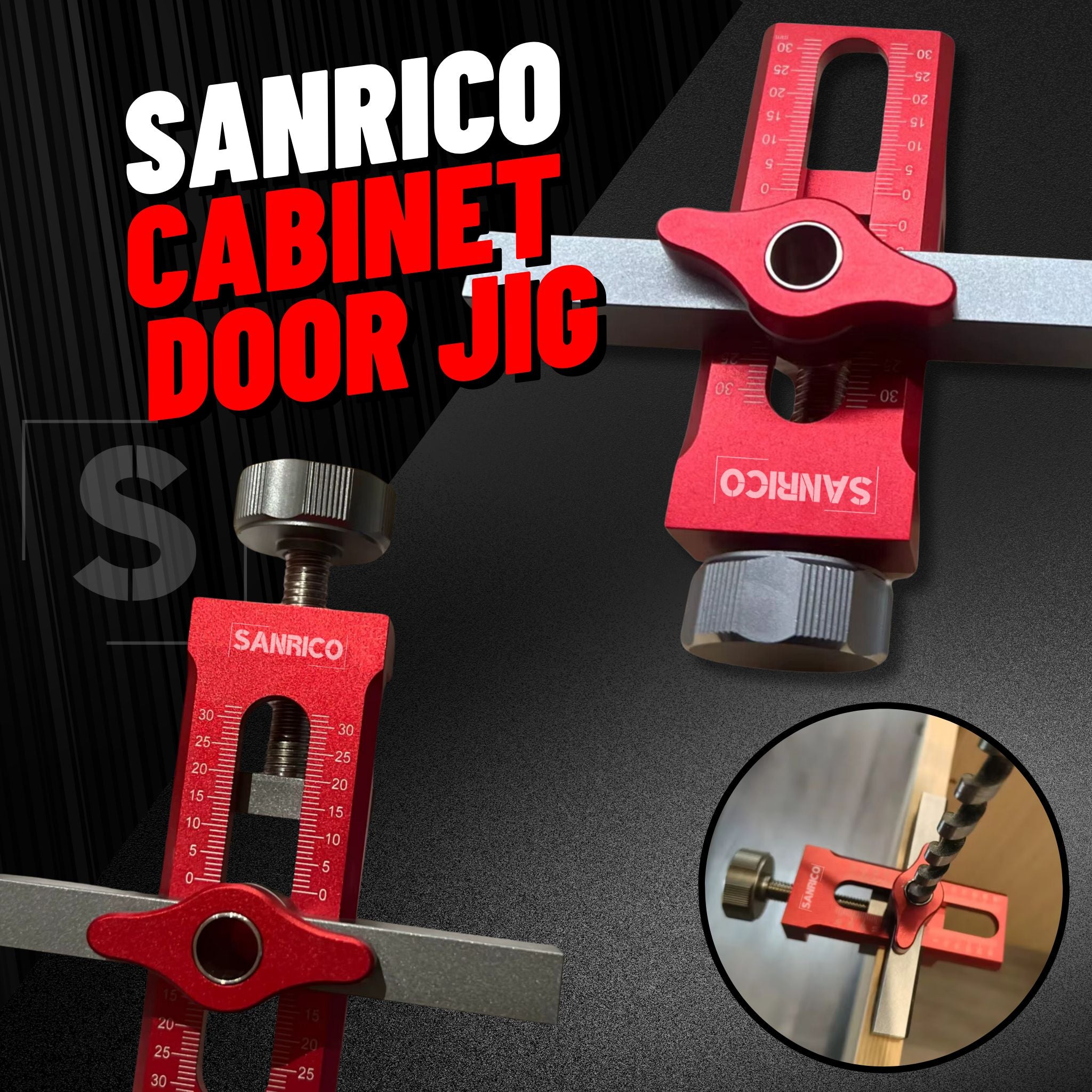 SANRICO Cabinet Door Jig – SANRICO DEALS