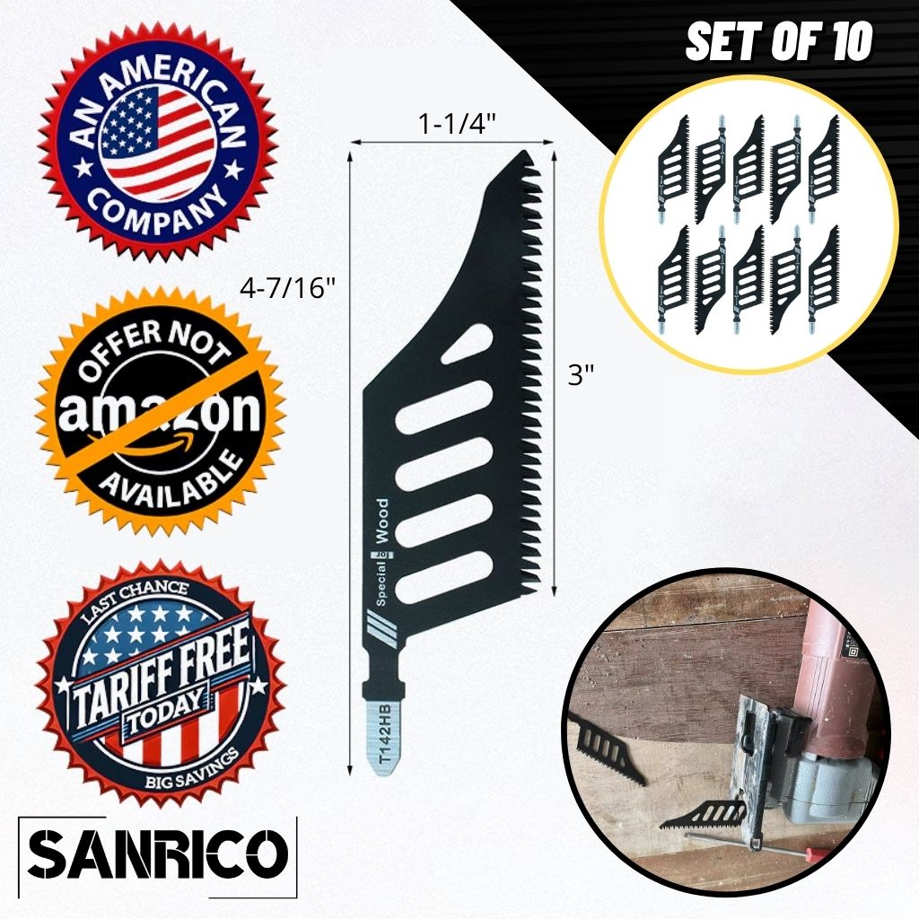 SANRICO Delta Jigsaw Blade (10 Pcs) – SANRICO DEALS