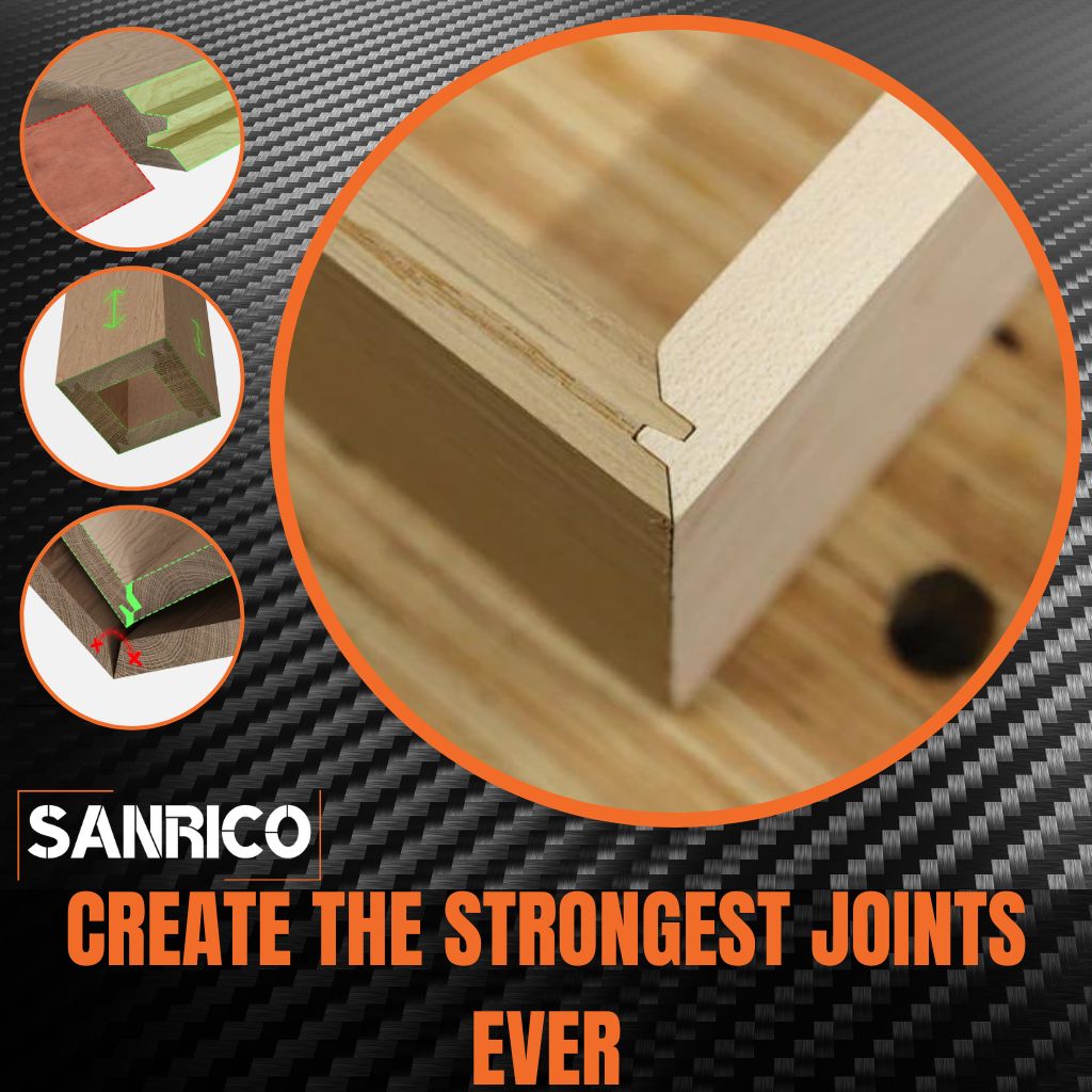 45-degree Lock Miter Router Bit Set – SANRICO DEALS