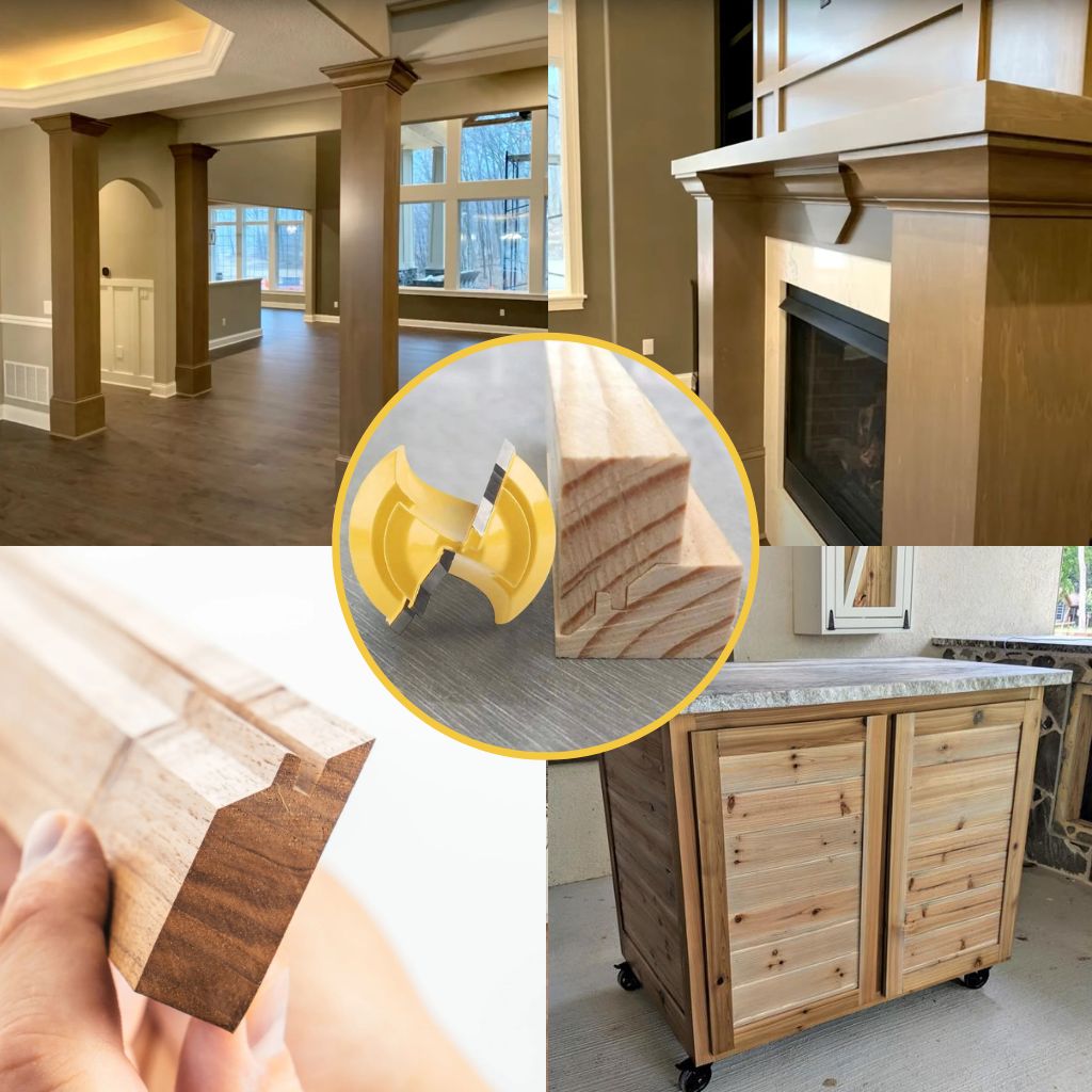 45-degree Lock Miter Router Bit Set – SANRICO DEALS