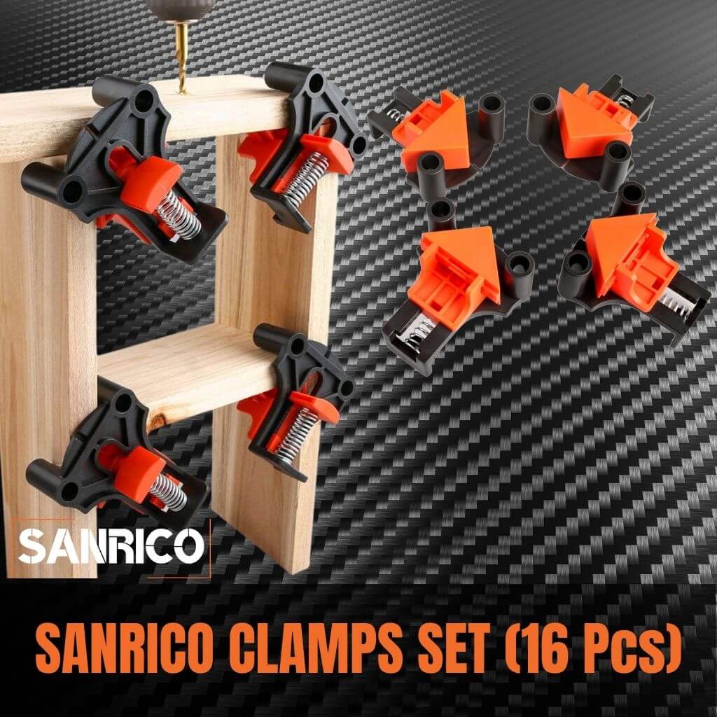 Woodworking Clamps Set (16 pcs) – SANRICO DEALS
